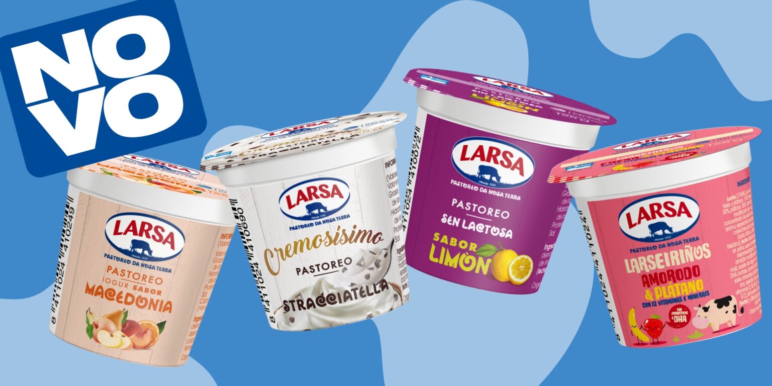 Lanzamos 4 nuevos Yogures Larsa | Leche Larsa
